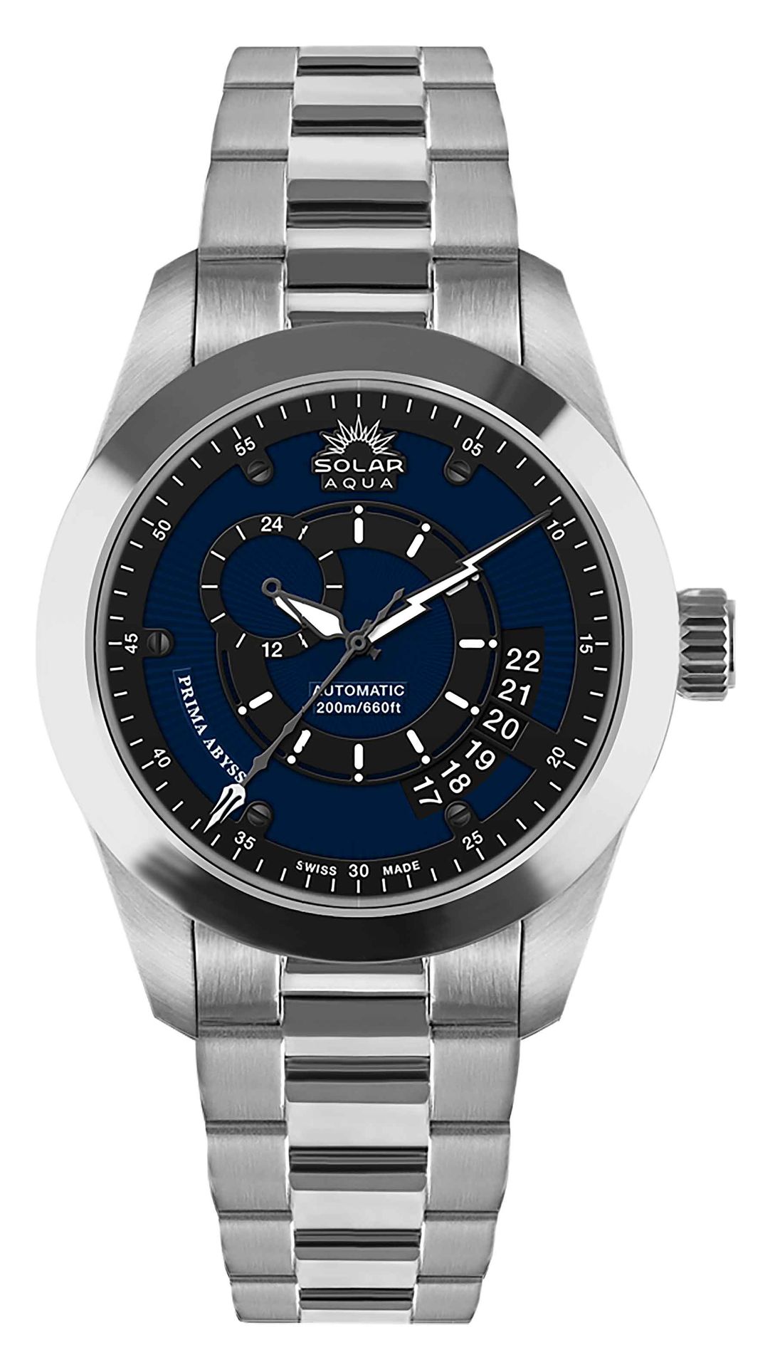 Prima abyss steel navy blue | Solaraqua